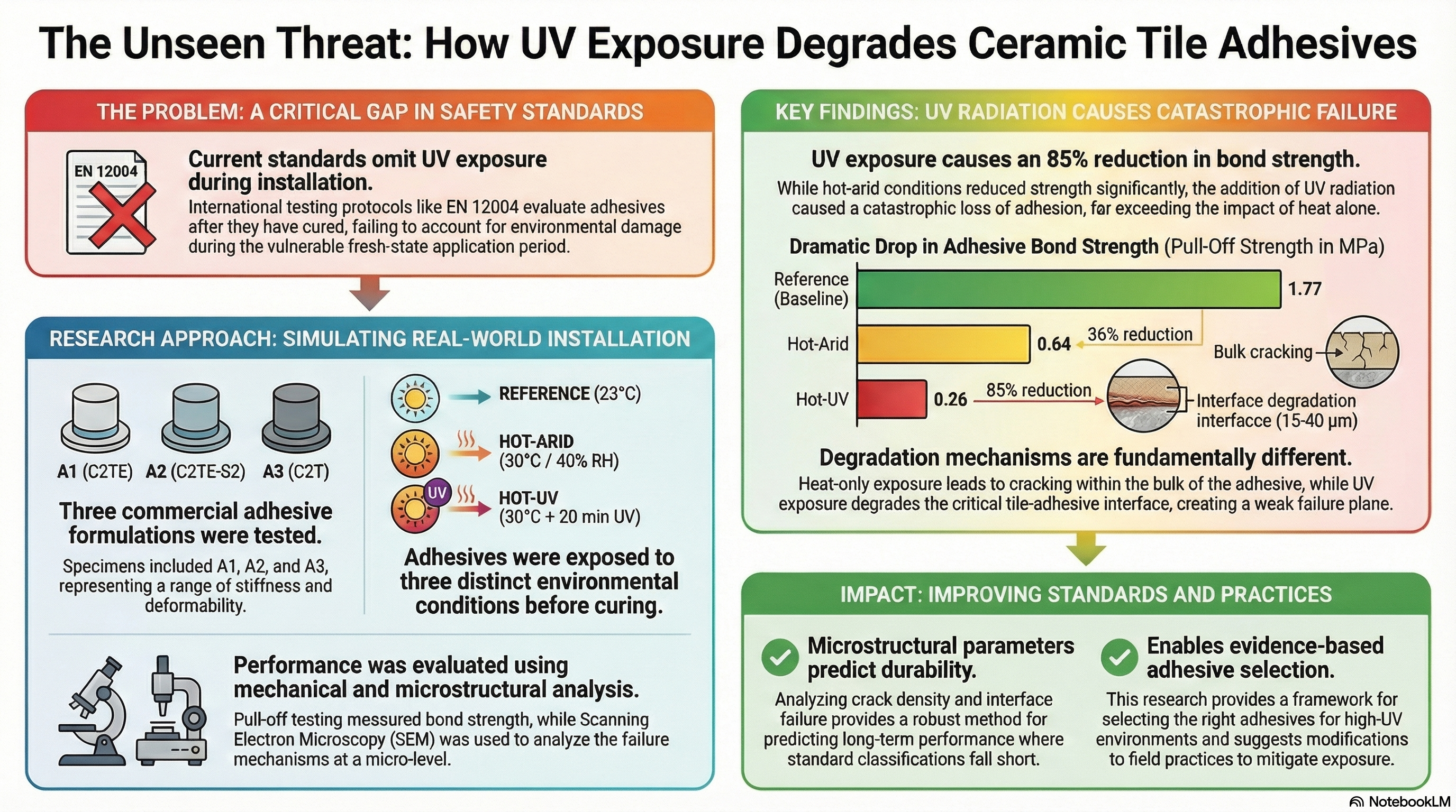 Sustainable Ceramic-Adhesive Composites: Interfacial Degradation and ...