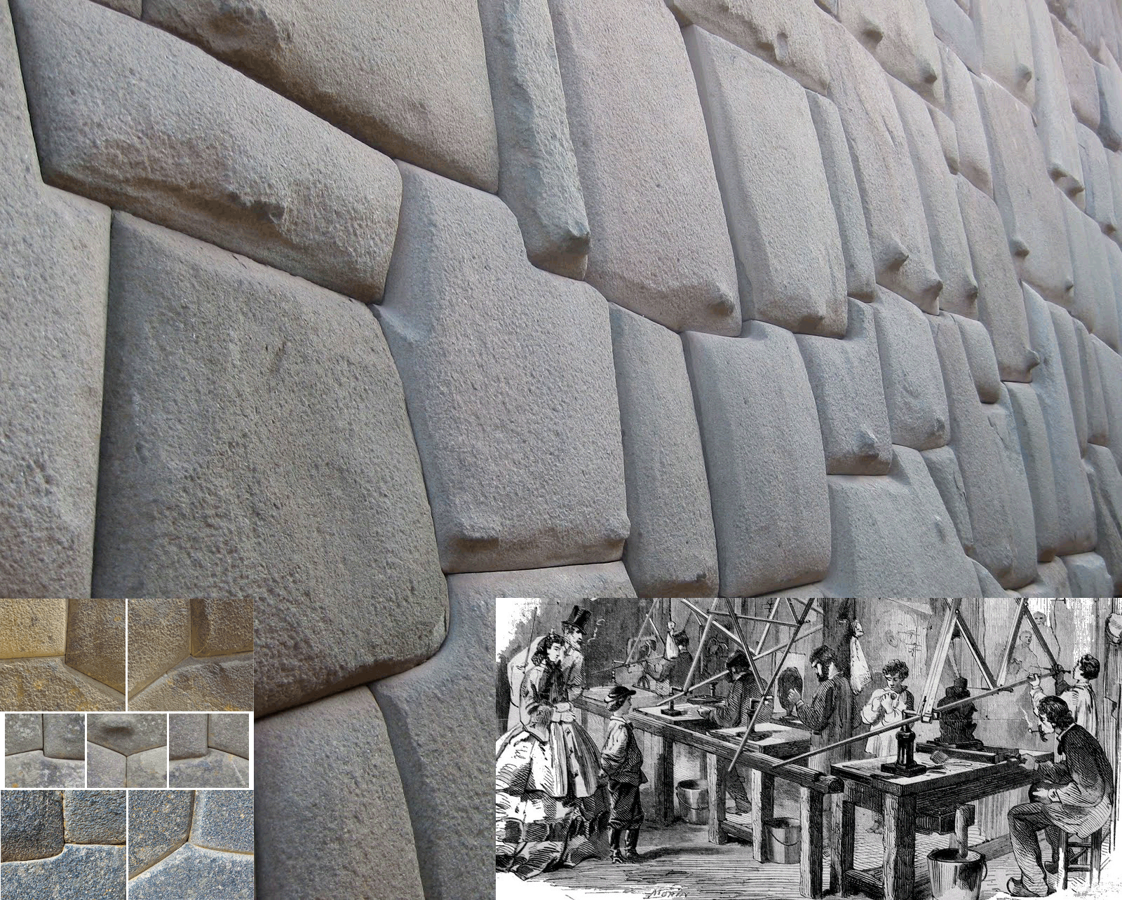 Fabrication Methods of the Polygonal Masonry of Large Stone Blocks with ...