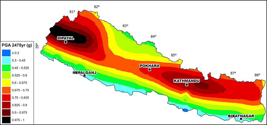 New Probabilistic Seismic Hazard Model for Nepal Himalayas Integrating Distributed Seismicity ...