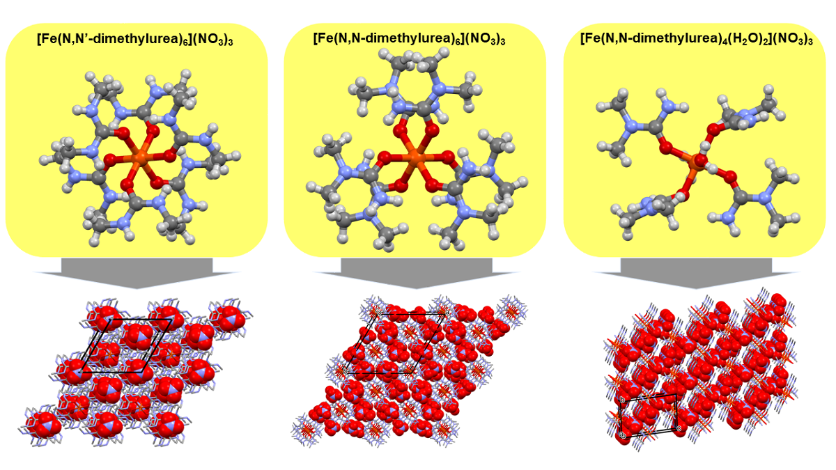 Crystal Structure of the Octahedral iron(III)-Nitrate Complexes with ...