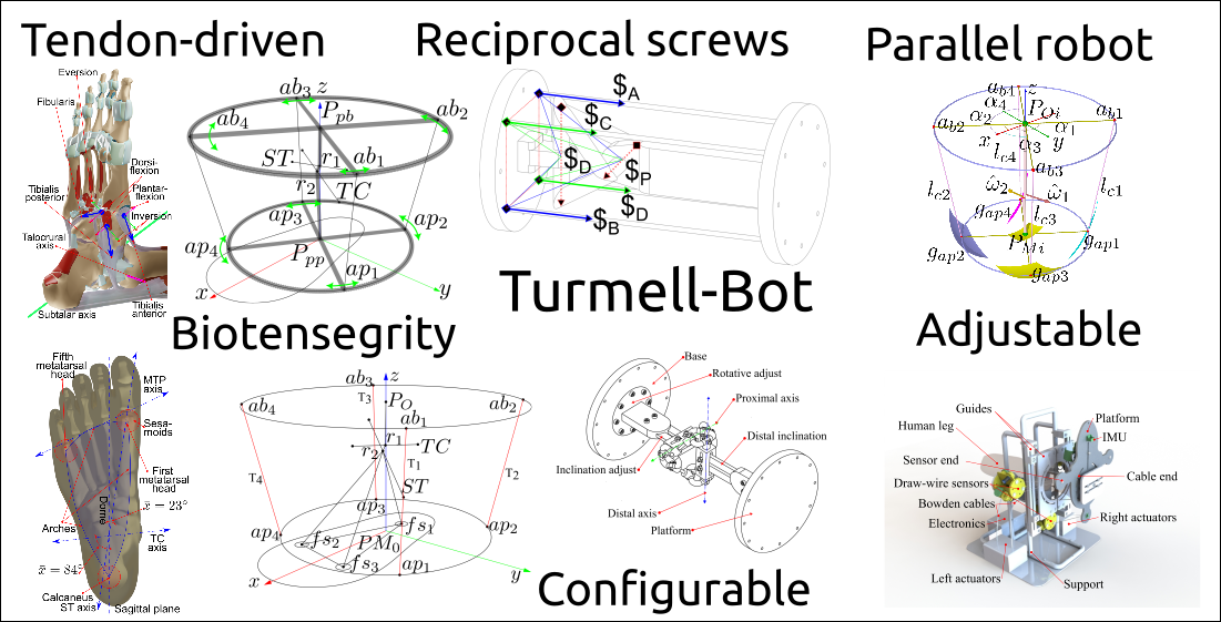 Using Screw Theory for the Kinematics and Statics Design of the Turmell-Bot: a Cable-Driven ...