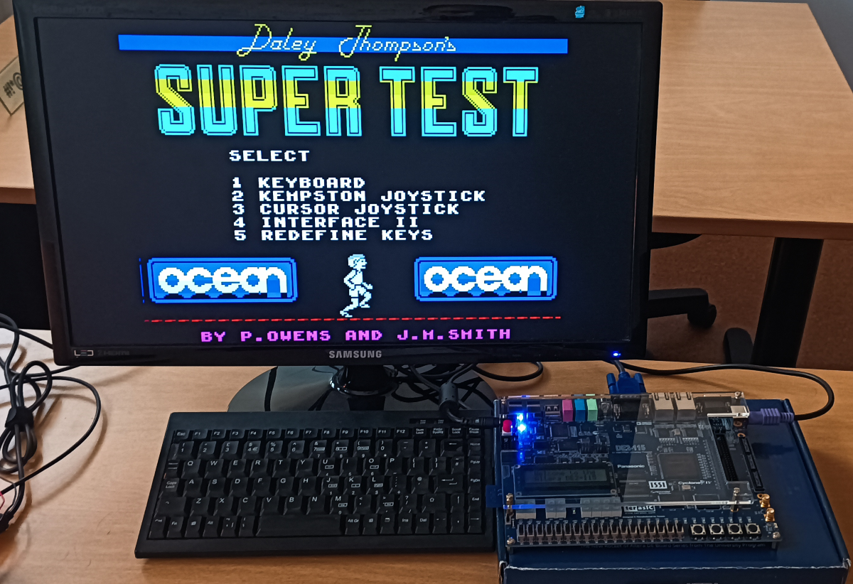ZX Fusion: A ZX Spectrum Implementation on an FPGA With Modern Peripherals[v1] | Preprints.org