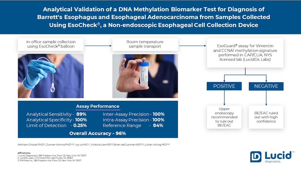 Analytical Validation of a DNA Methylation Biomarker Test for Diagnosis ...