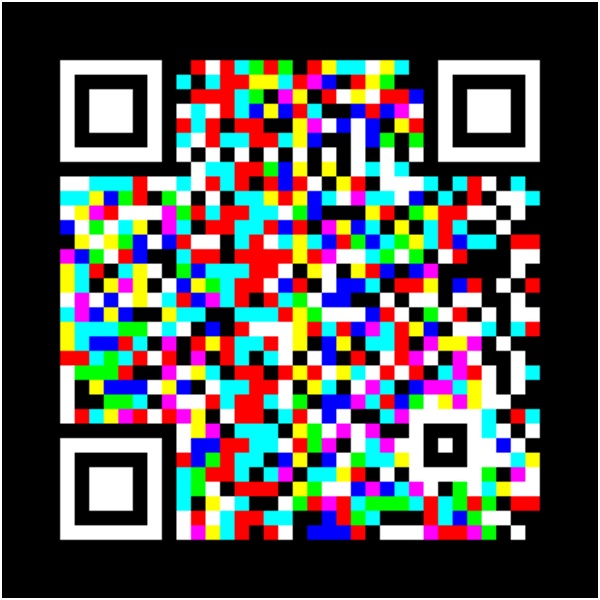 QRGB: App for QR Code Generation (3-in-1 Method), Additive Color ...